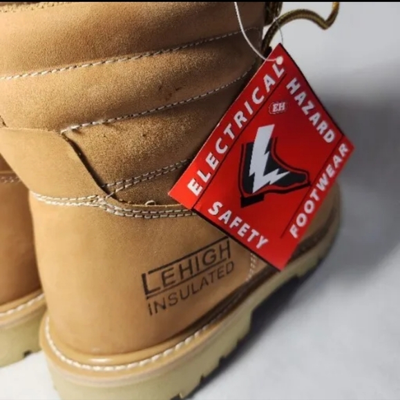 Lehigh | Shoes | Lehigh Hazard Safety Shoes Mens 85 Steel Toe 20g ...